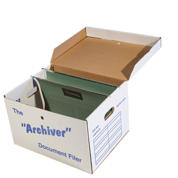 Archive Box With Integral Lid Standard Size Archive Box With Integral Lid Standard Size